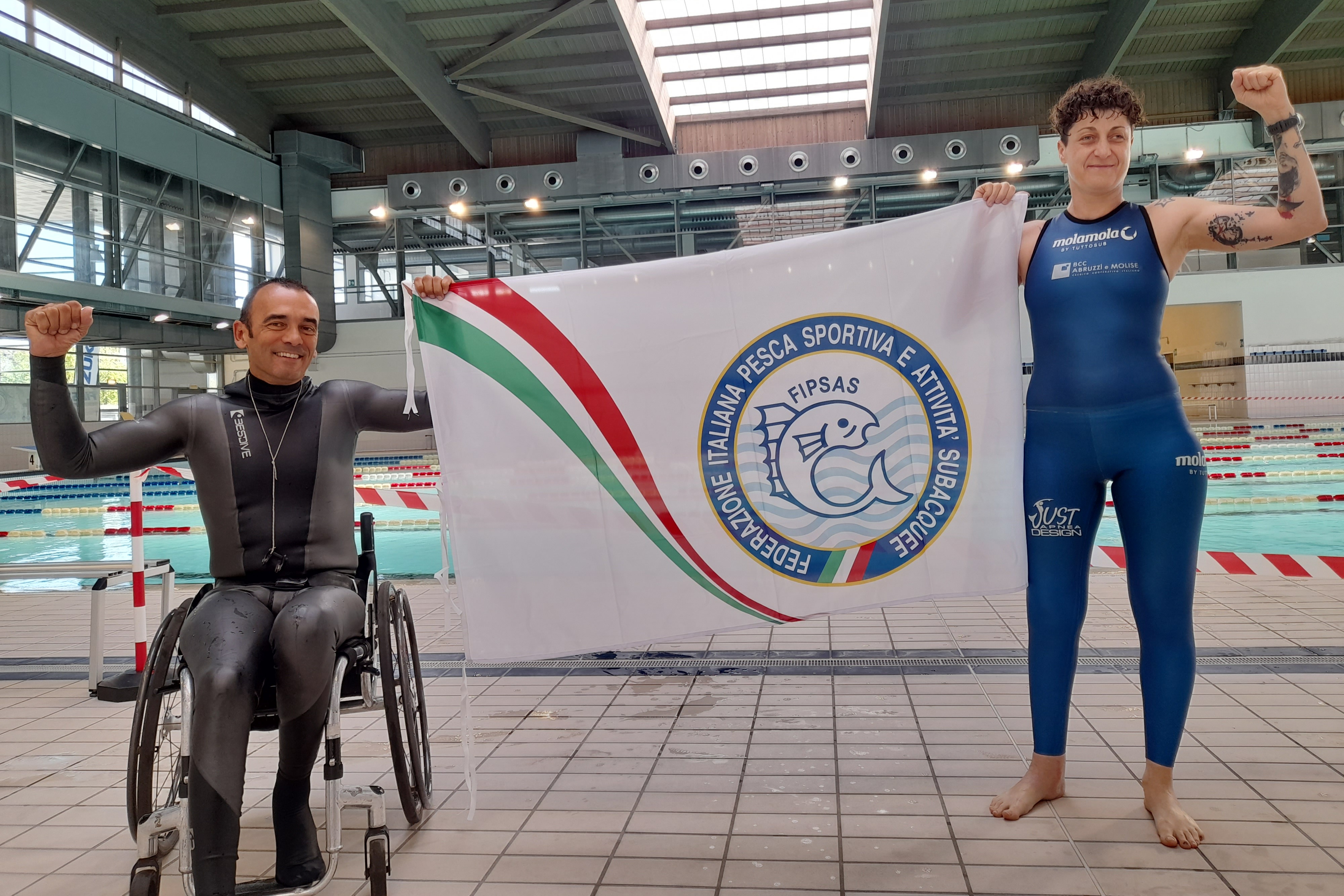 FIPSAS - TORINO CAPITALE DELL'APNEA PARALIMPICA: RECORD DEL MONDO PER ...