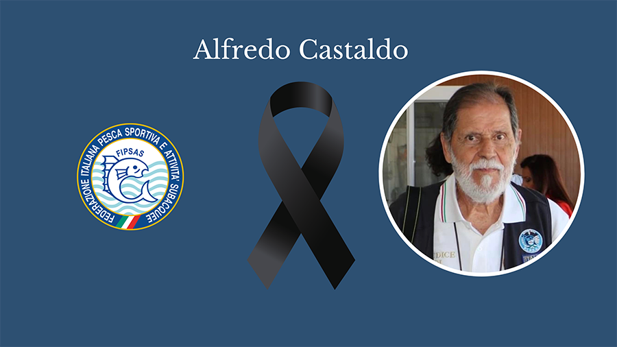 FIPSAS - FEDERAZIONE IN LUTTO, ADDIO AD ALFREDO CASTALDO